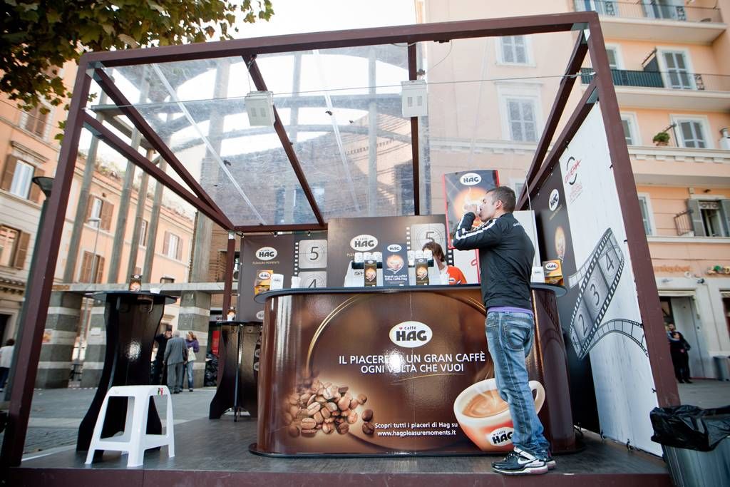 CAFFE' HAG @ FESTIVAL FILM ROMA - adverteam