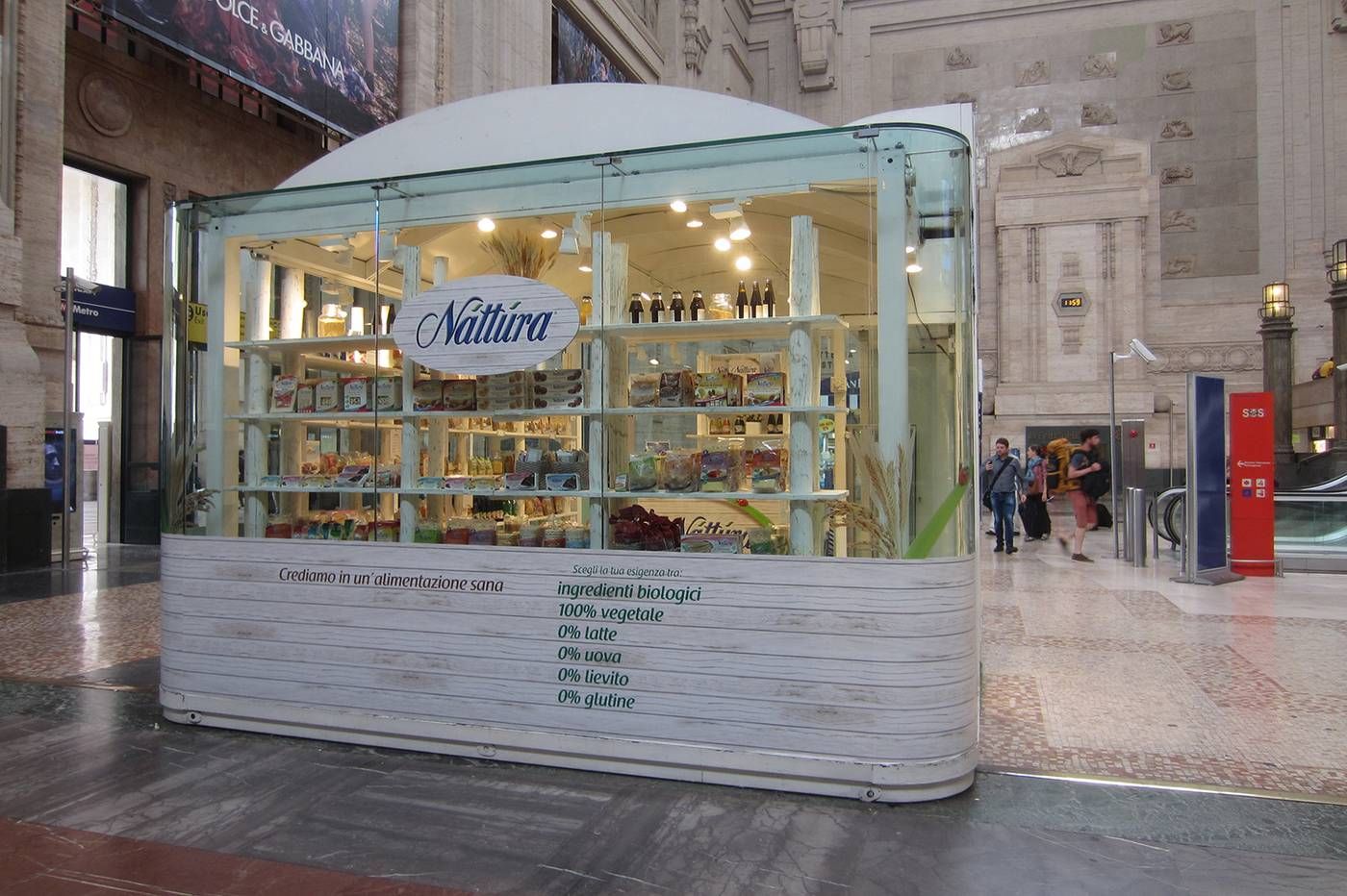 Náttúra temporary store apre a Milano in Stazione Centrale - adverteam