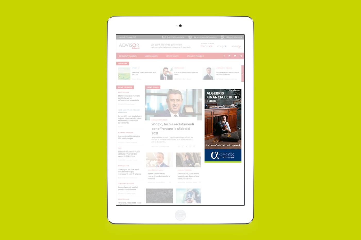 NUOVA CAMPAGNA ALGEBRIS 2021 - adverteam